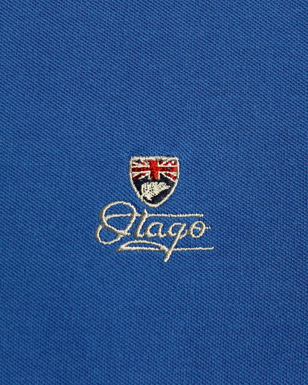 Polo manches courtes Griffax Otago rugby bleu roi pour homme